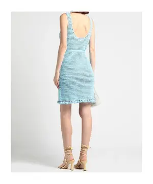 Burberry Belted Knitted Dress