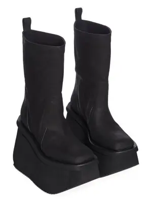Rick Owens Mid-calf Platform Boots