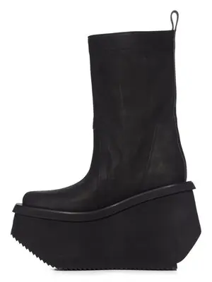 Rick Owens Mid-calf Platform Boots
