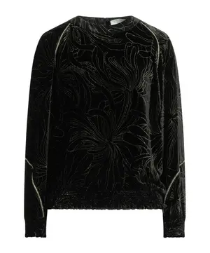Chloé Velvet Long Sleeve Top