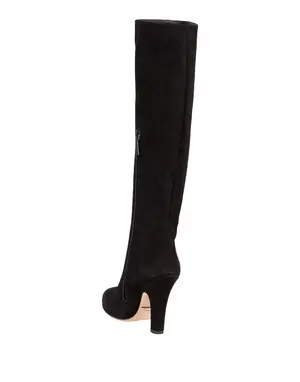 Dolce & Gabbana Minimalist Round-toe Leather Boots