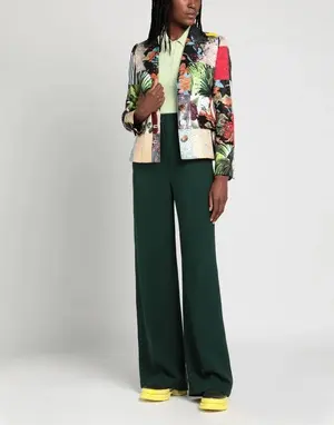 Dolce & Gabbana Floral Patchwork Long Sleeve Coat