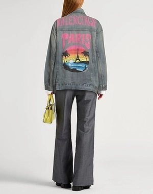 Balenciaga Medium Blue Denim Jacket