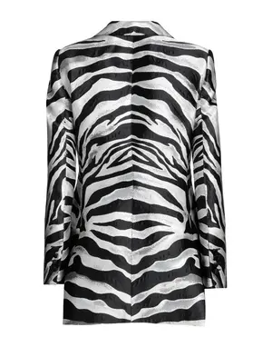 Dolce & Gabbana Single-breasted Zebra-print Blazer