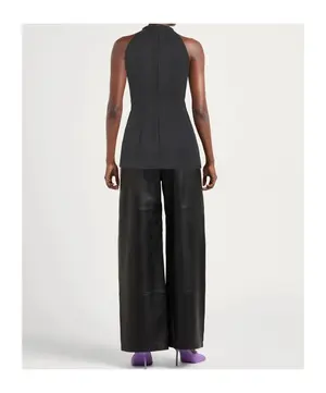 Sportmax Sleeveless Crew Neck Top