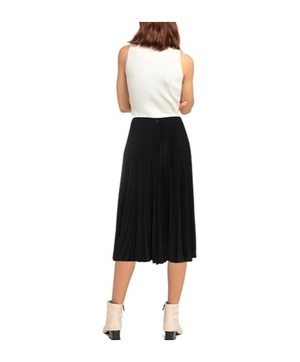 Balenciaga Pleated Midi Skirt