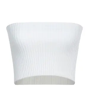CHLOÉ Plain Colour Bandeau Top