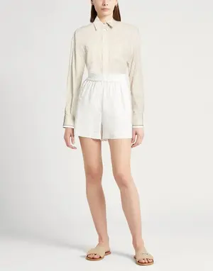 Brunello Cucinelli Minimalist Long-sleeve Shirt