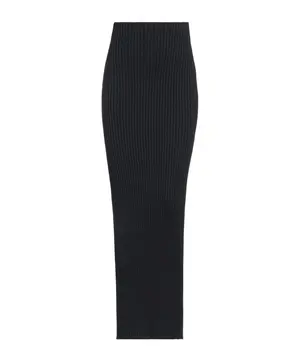 Balenciaga Ribbed Knit Pencil Skirt