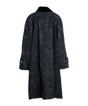 Burberry Floral Print Long Coat