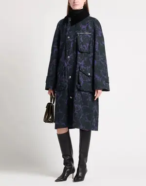 Burberry Floral Print Long Coat