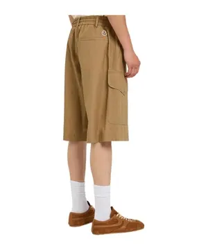 Moncler Cotton Cargo Shorts