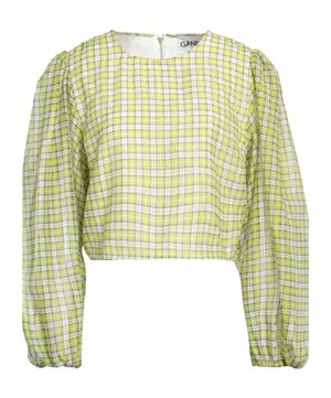 Ganni Cropped Blouses