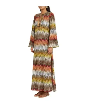 Missoni Metallic Fine Knit Dress