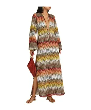 Missoni Metallic Fine Knit Dress
