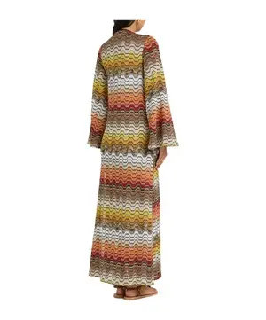 Missoni Metallic Fine Knit Dress