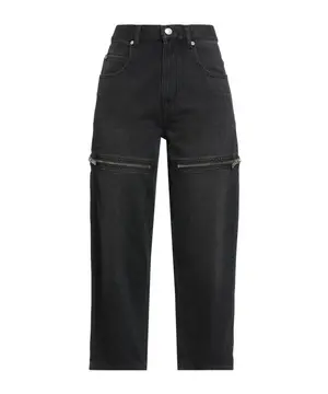 Isabel Marant Étoile Plain Colour Straight-leg Jeans - Black
