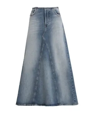 DIESEL® A-line Denim Skirt