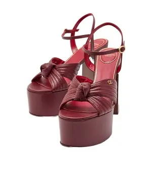 Valentino Garavani High-heel Strappy Leather Sandals