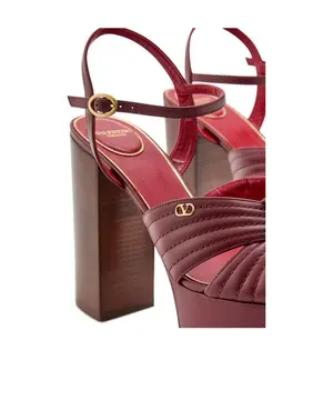 Valentino Garavani High-heel Strappy Leather Sandals