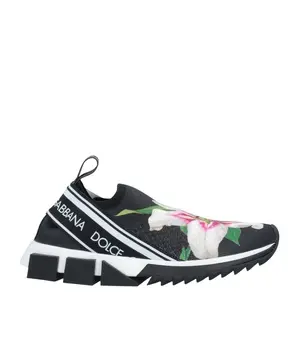 Dolce & Gabbana Floral Slip-on Loafers