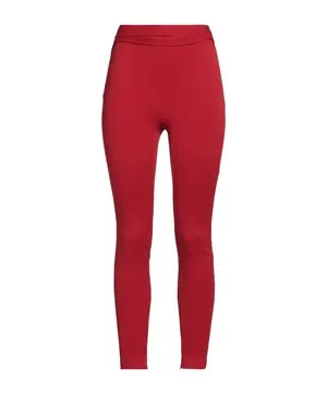 Dolce & Gabbana Solid Color Leggings - Red