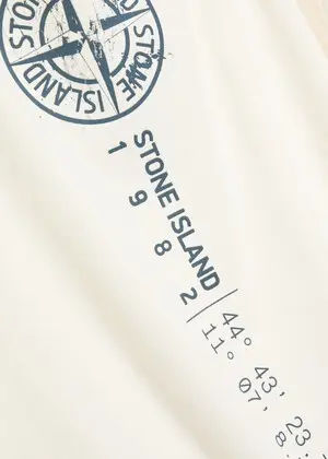Stone Island Logo-print Cotton T-shirt