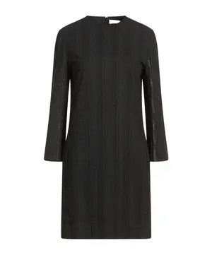 Chloé Crewneck Bodycon Dress - Black