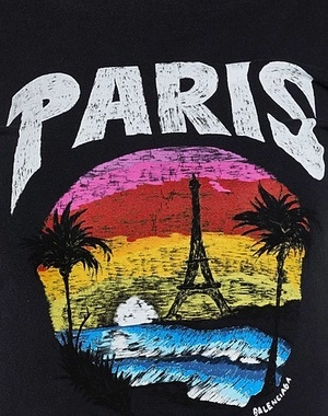 Balenciaga Printed T-shirt