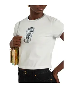 Rabanne Printed Cotton T-shirt