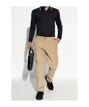Dolce & Gabbana Long-sleeved Polo Shirt