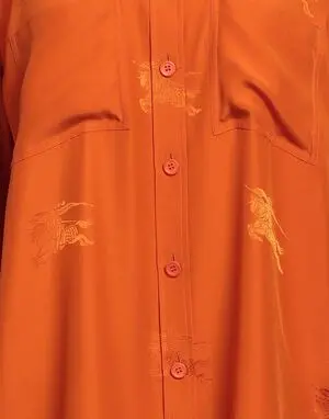 Burberry Long Sleeve Shirt With Logo And Pockets
