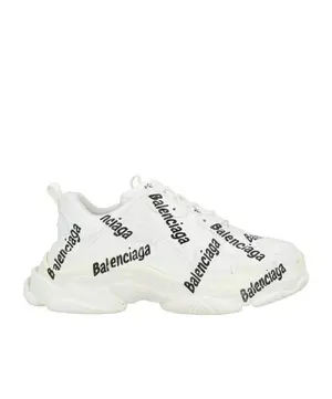 Balenciaga Logo Platform Sneakers