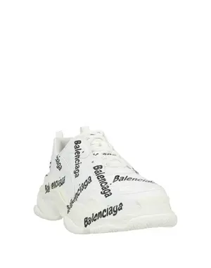 Balenciaga Logo Platform Sneakers