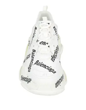 Balenciaga Logo Platform Sneakers