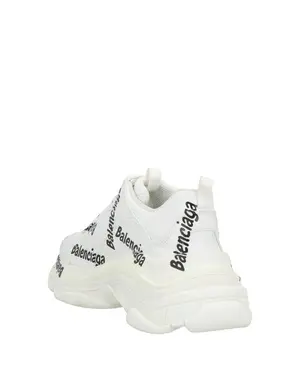 Balenciaga Logo Platform Sneakers