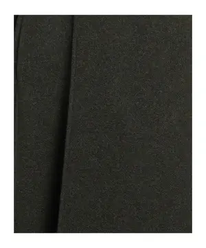 Burberry Solid Color Belted Coat