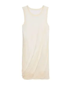 Helmut Lang Bubble Sheer-overlay Dress