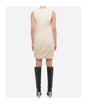 Helmut Lang Bubble Sheer-overlay Dress