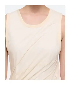 Helmut Lang Bubble Sheer-overlay Dress