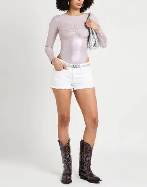 DIESEL® Metallic Denim Bodysuit