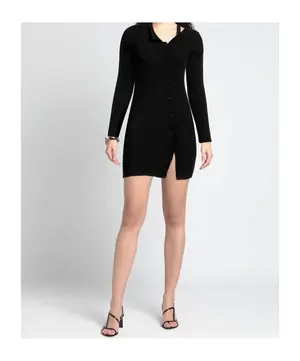 Jacquemus Knitted Long Sleeve Dress