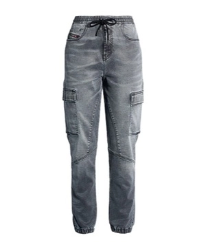 DIESEL® Cargo Jeans - Gray