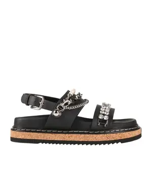 Dolce & Gabbana Embellished Technical Sandals