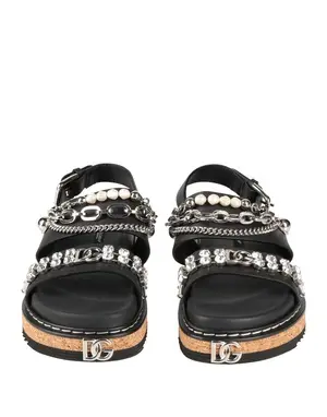 Dolce & Gabbana Embellished Technical Sandals