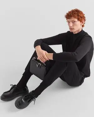 Prada Wool Blend Tailored Pants