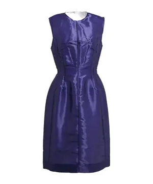 Sportmax Sleeveless Round Neck Dress - Blue