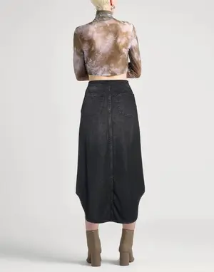 DIESEL® Asymmetrical Denim Mini Skirt