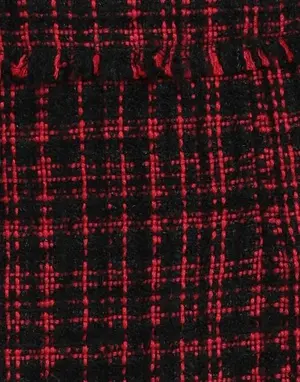 Dolce & Gabbana Flared Checked Tweed Skirt