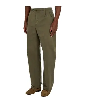 JIL SANDER Casual Pure Cotton Trousers